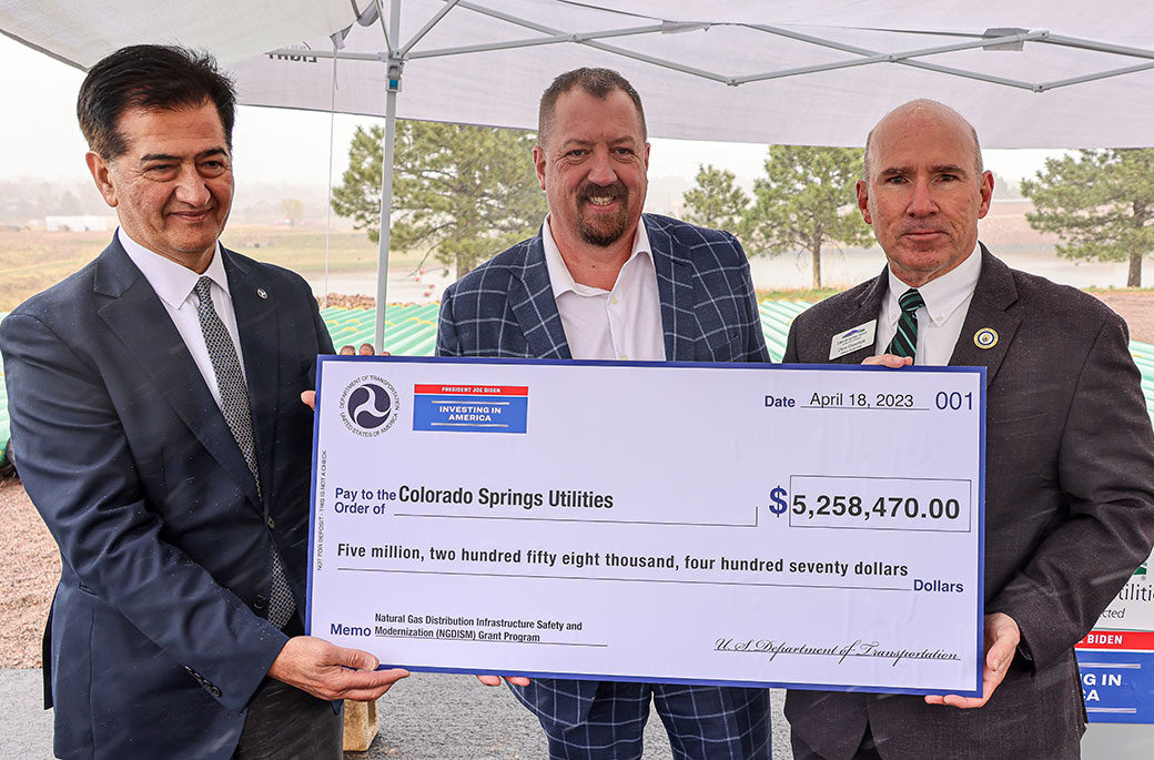 Natural gas system improvement efforts get a boost thanks to grant